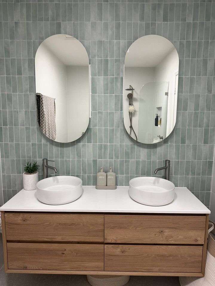 Capsule Cabinet Mirror - Aussie Baths