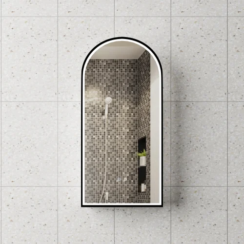 The Arch LED Cabinet Mirror - Aussie Baths