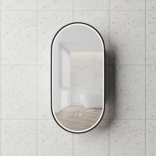 Capsule LED Cabinet Mirror - Aussie Baths